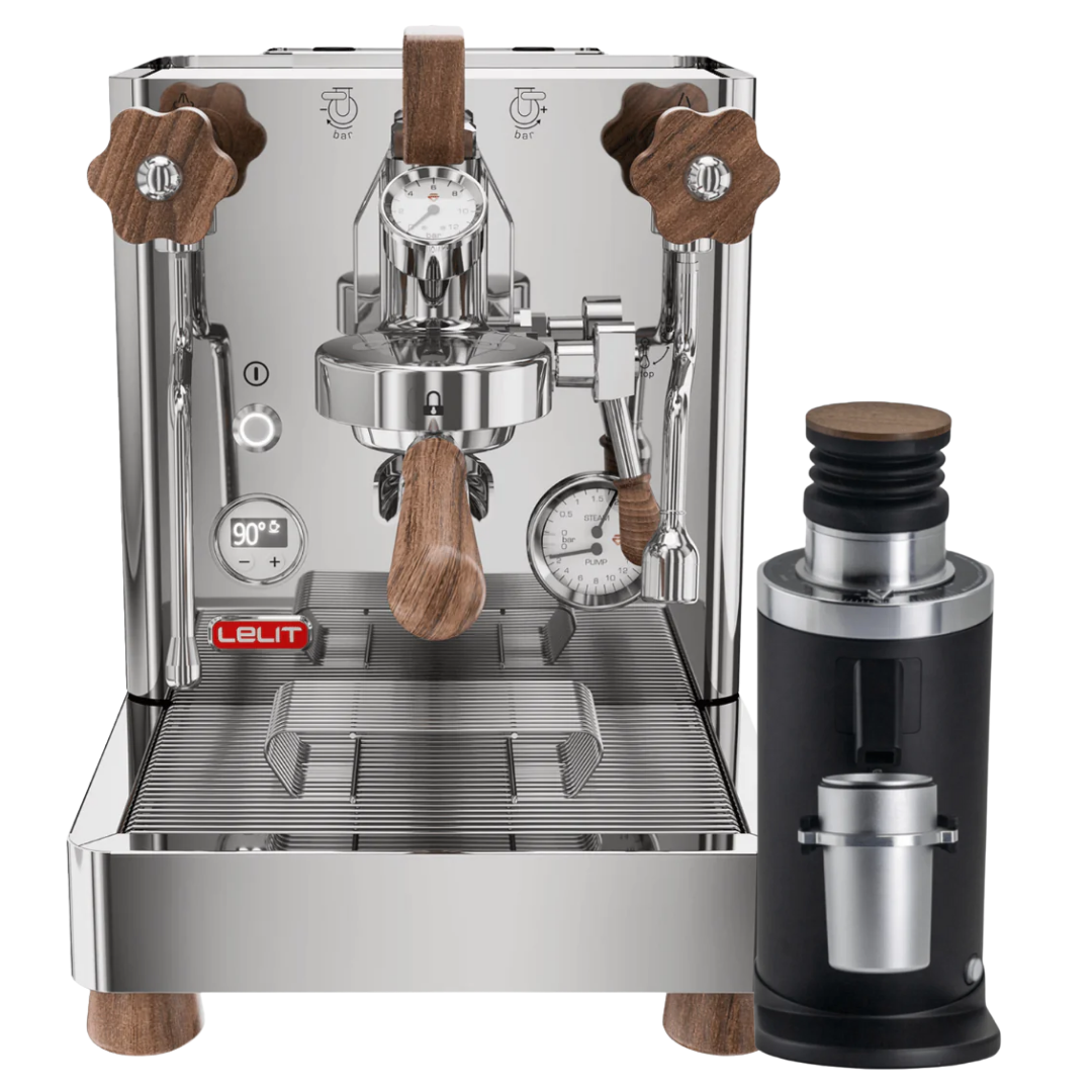 Lelit Bianca V3 & Turin DF64 V2 Coffee Machine & Grinder Bundle + BONUS ...